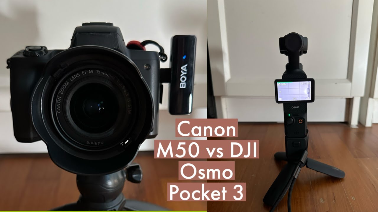 Canon M50 vs DJI Osmo Pocket 3 for YouTube - YouTube