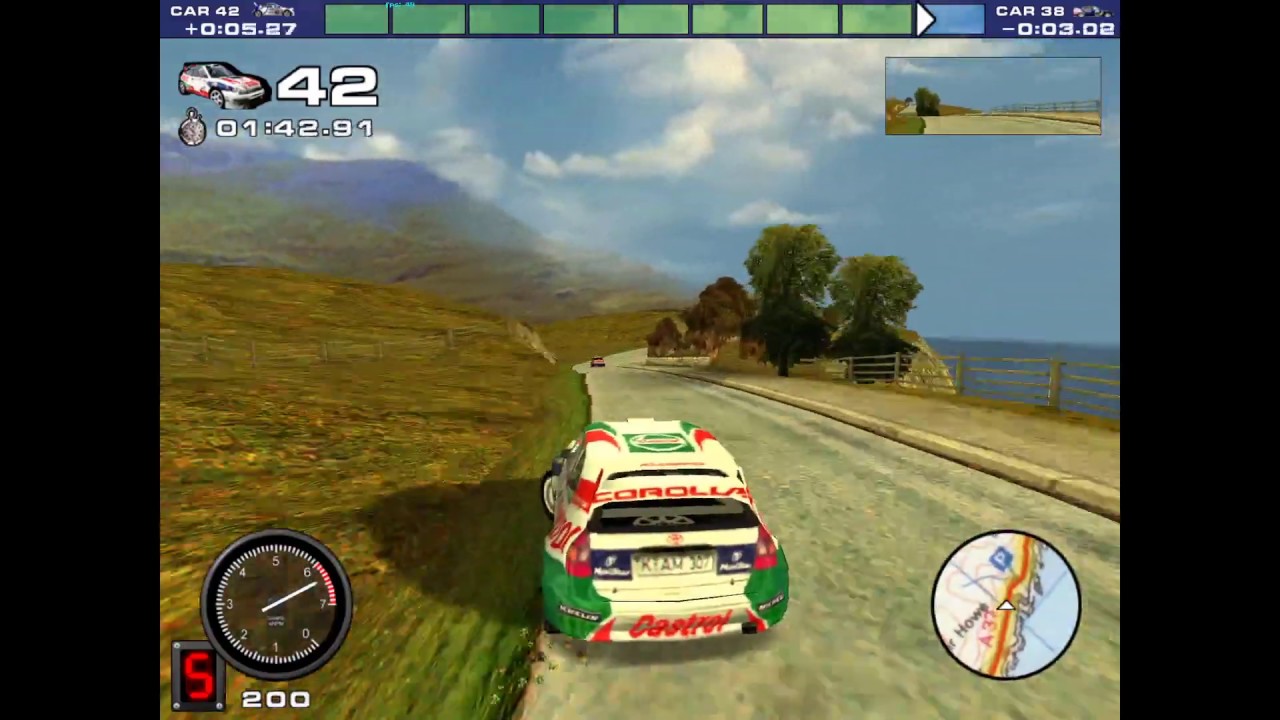 #Nostalgicznie - Rally Championship 2000 - gameplay (arcade 1/1 - Port ...