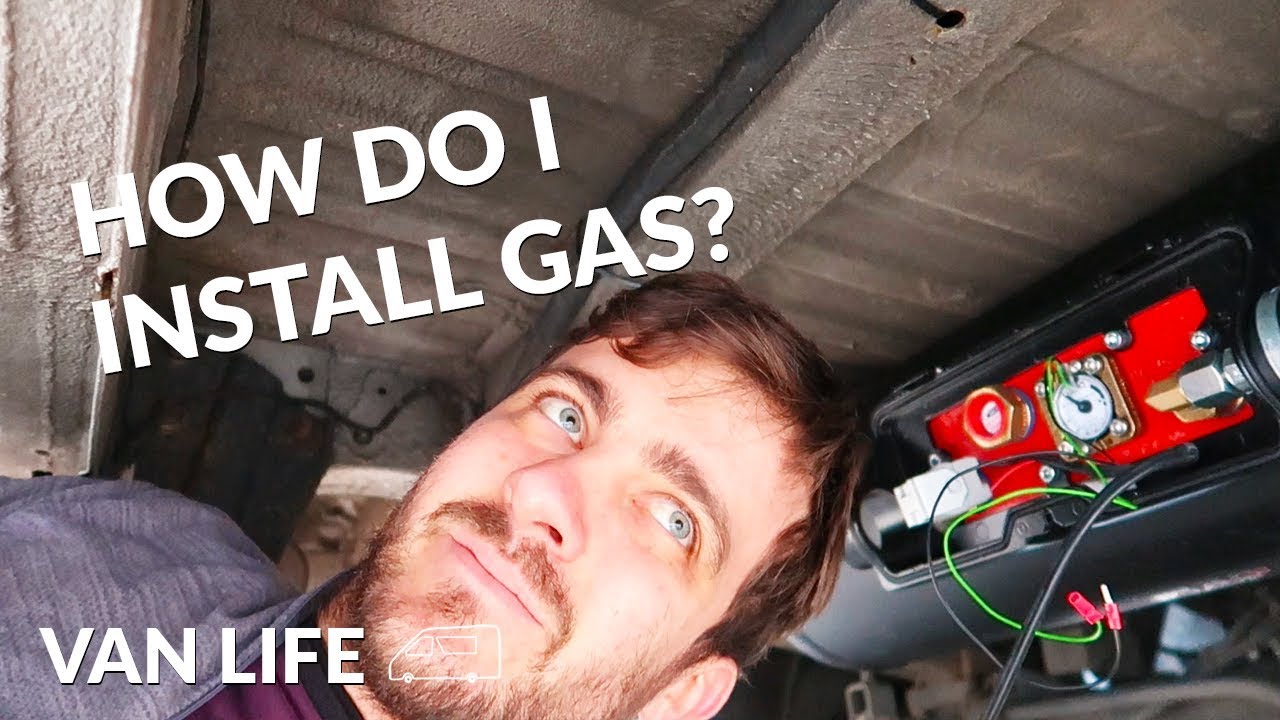 How to install LPG in your self-build Campervan | DIY van conversion ...