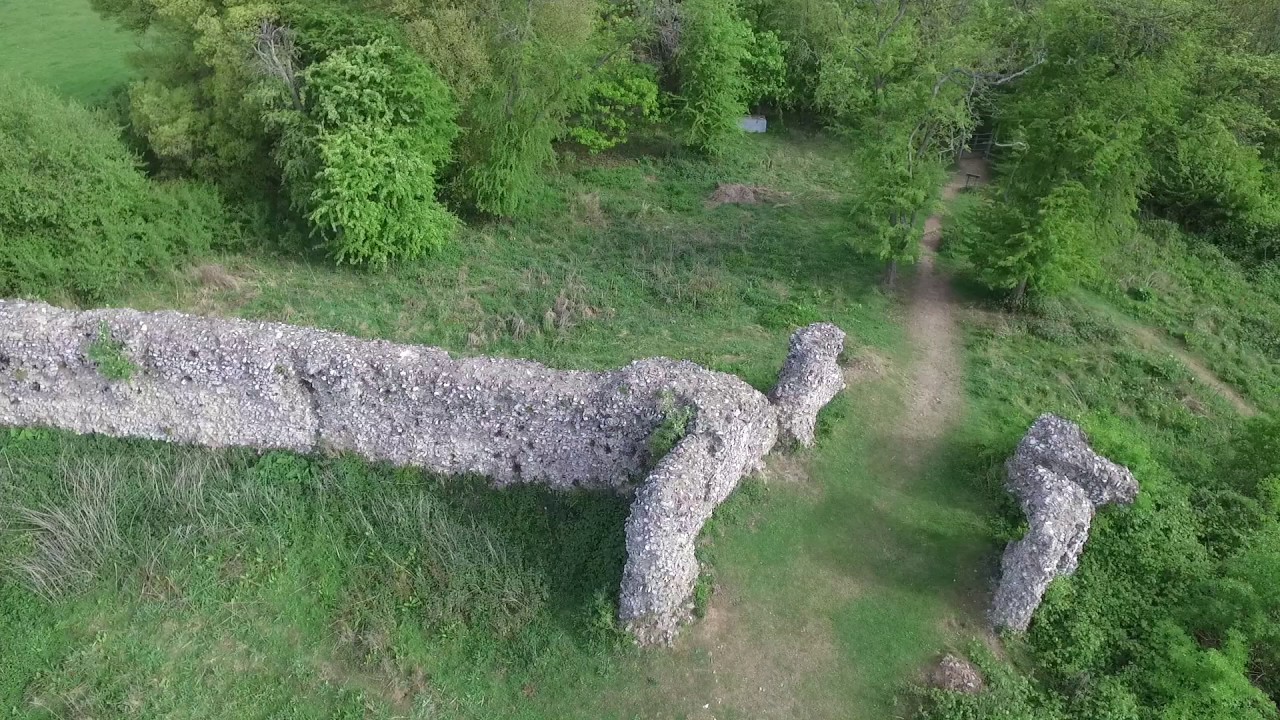 Thurnham Castle Ruins in Maidstone Kent - YouTube