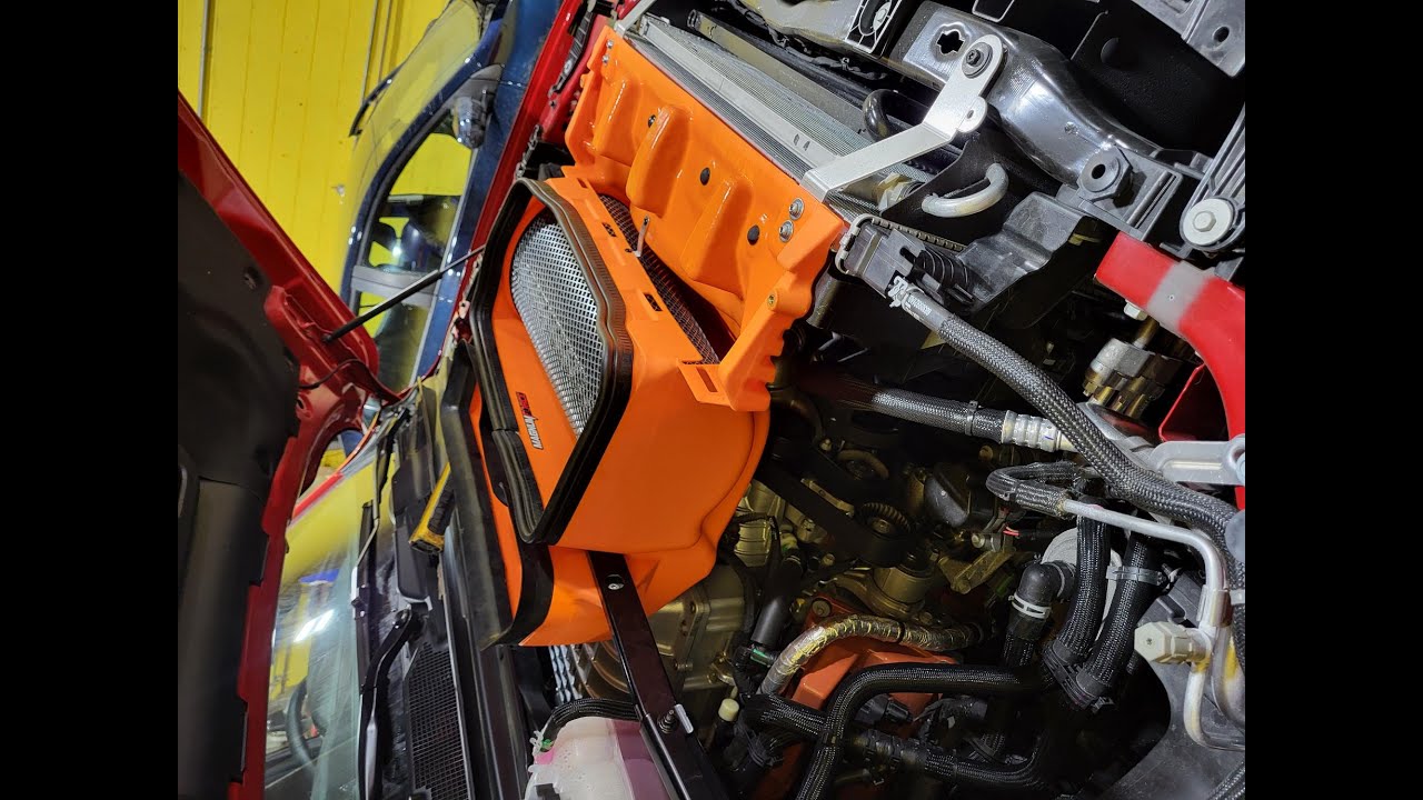 AFE Magnum FORCE Stage-2 Orange Edition Cold Air Intake 2023 RAM TRX ...