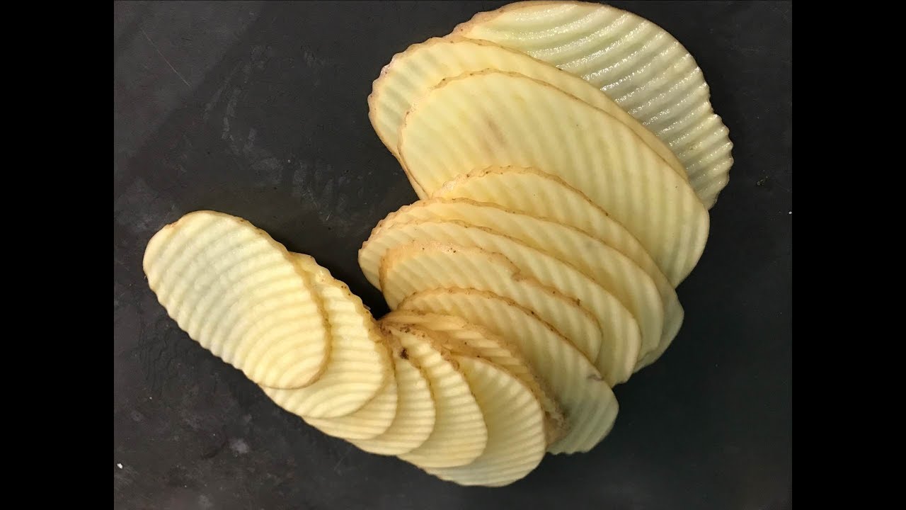 Corrugated Potato Chips Machine|potato wave cutting machine|chips ...