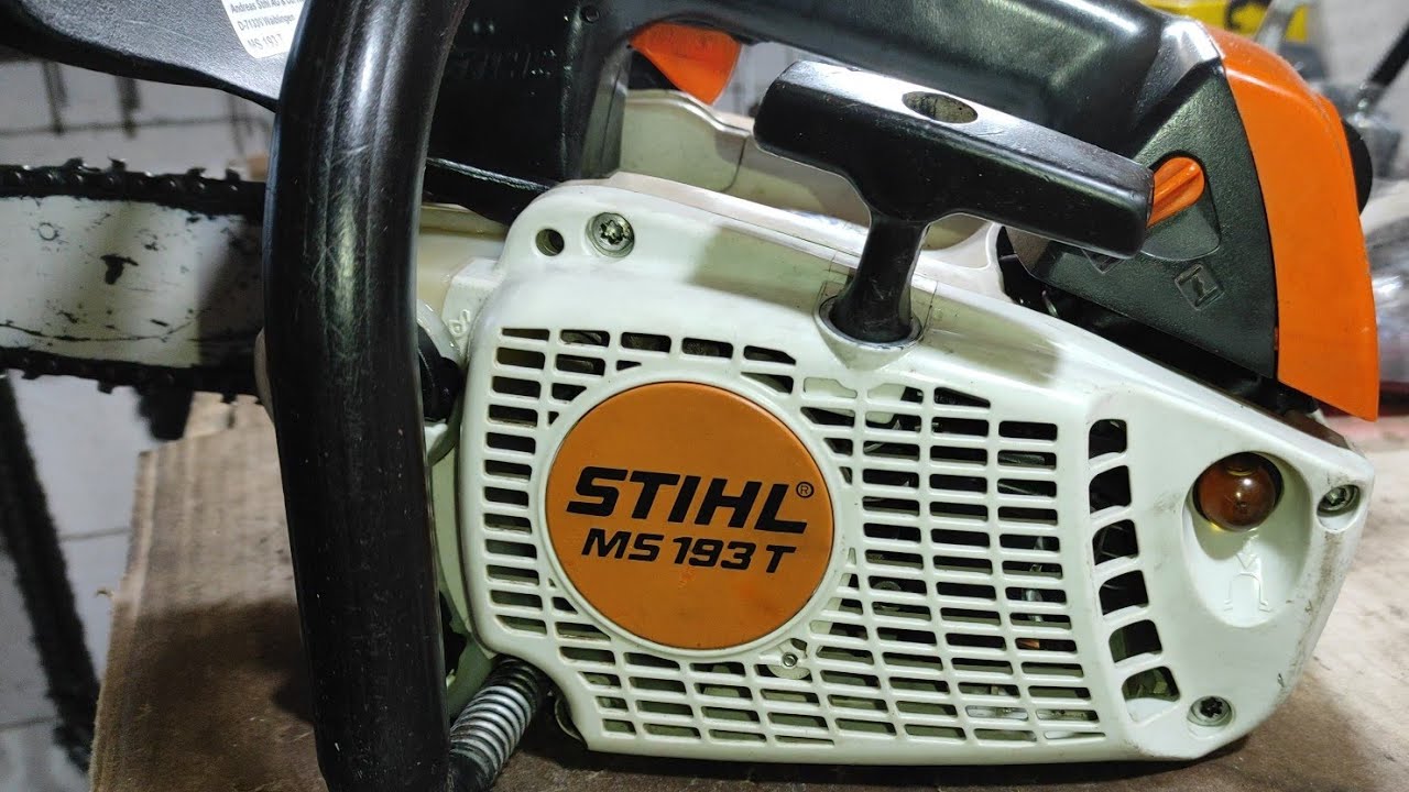În sfârșit am refăcut și această drujbă stihl ms 193t 🙆‍♂️ - YouTube