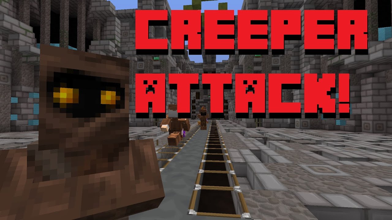 Creeper Attack! [Hypixel] Mini-Game W/Aphmau! - - YouTube