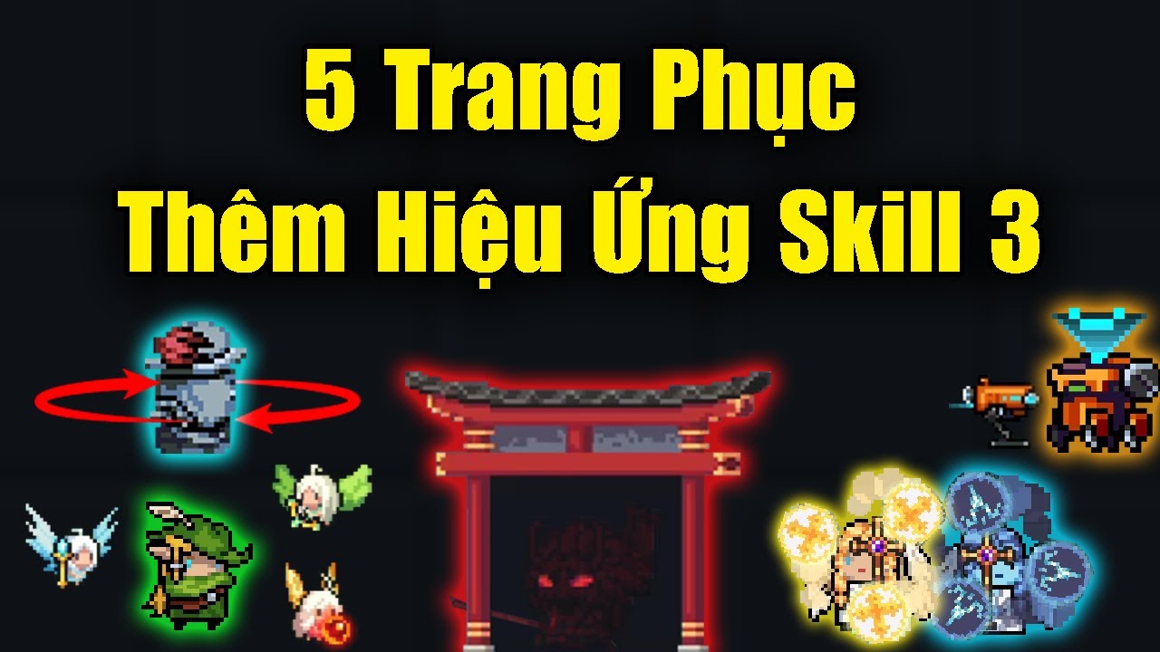5 Trang Phục Thêm Hiệu Ứng Cho Skill 3 Trong Soul Knight - YouTube