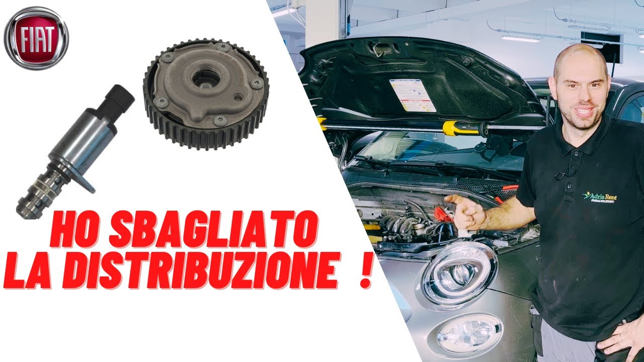 SOSTITUZIONE DISTRIBUZIONE FIAT 1.2 FIRE CON VARIATORE DI FASE - YouTube