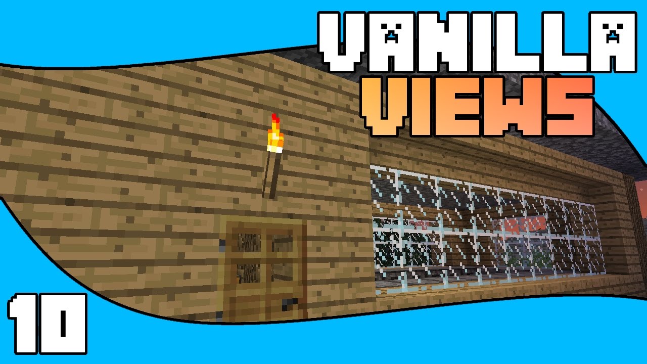 Building A Food Shack | Minecraft: Vanilla Views | 1.12 Singleplayer ...