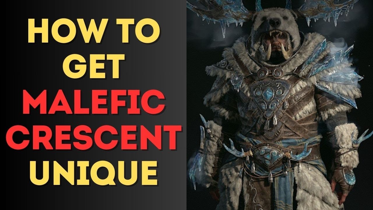 How to Get Malefic Crescent Unique in Diablo 4 - YouTube