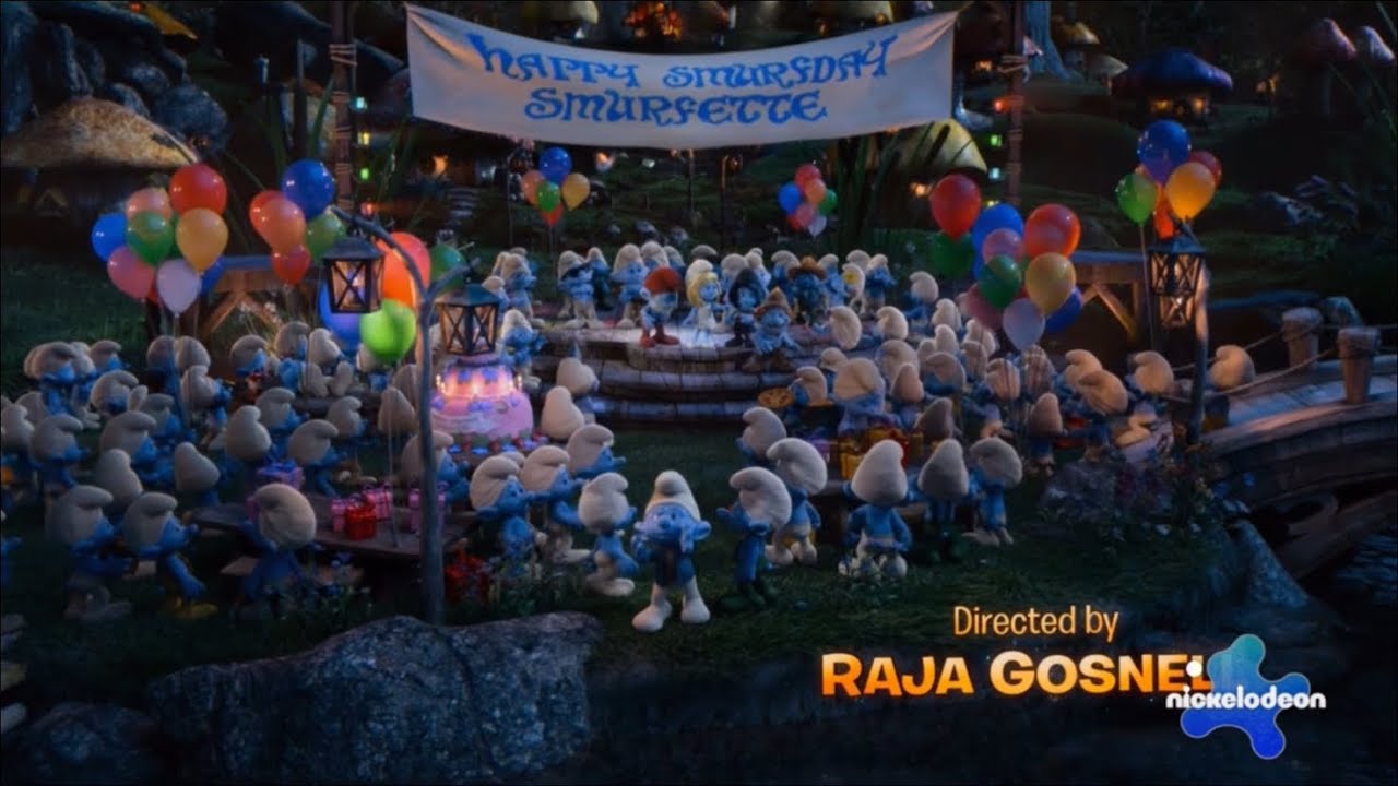 The Smurfs 2 (2013) Nickelodeon Credits - YouTube