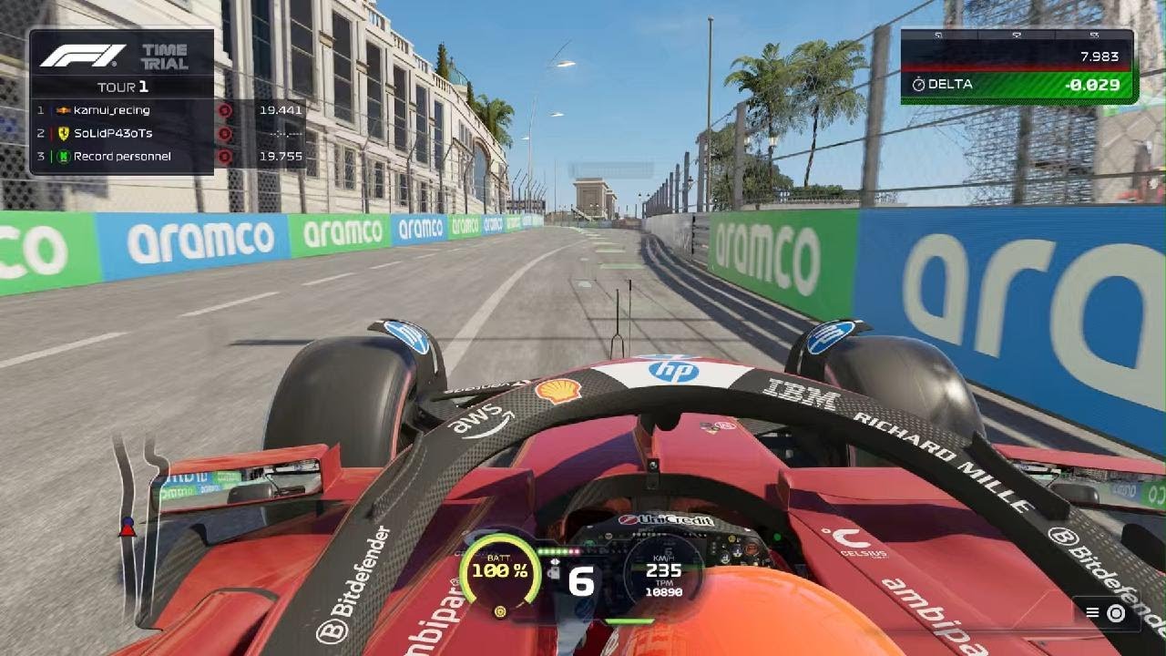 F1 25 Monaco Ferrari Time Attack 1:13.873 -PS5 Pro - YouTube