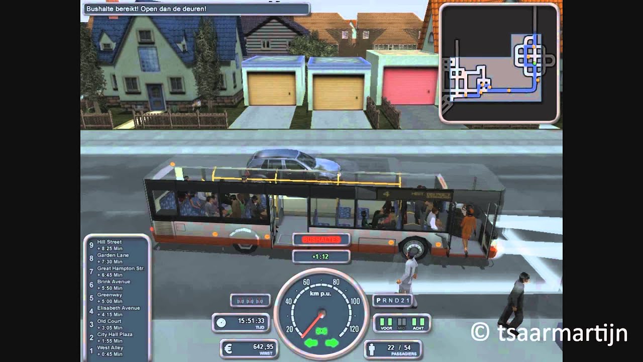 Bus Simulator 2008 Deluxe | Lijn 4 met de Cityliner - YouTube