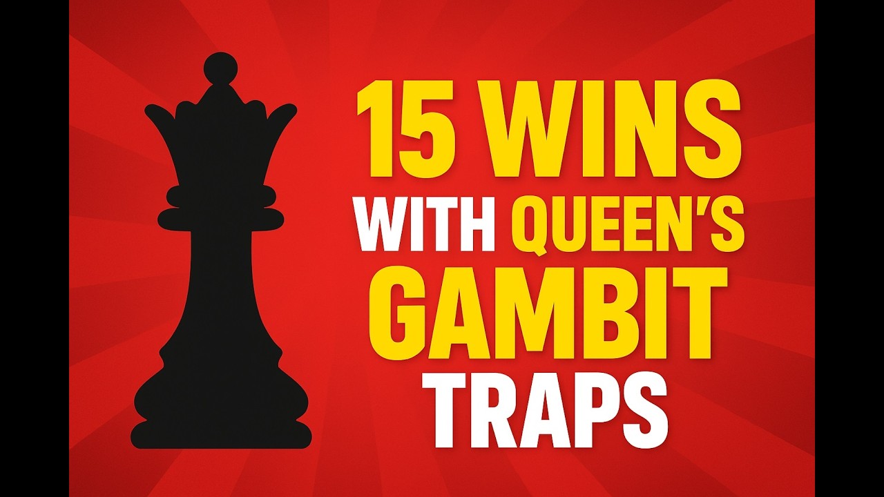 15 Straight Wins with Queen’s Gambit Traps - YouTube