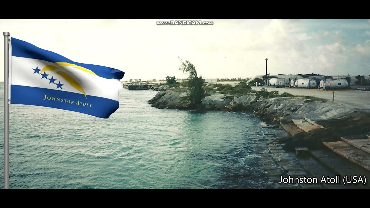 Johnston Atoll Territorial Flag and National Anthem - YouTube
