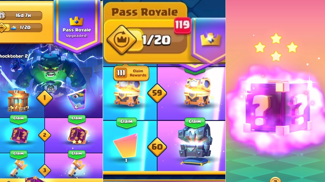 COLLECTING ALL THE REWARDS FROM THE NEW PASS ROYAL!!😱(WORTH IT) - YouTube