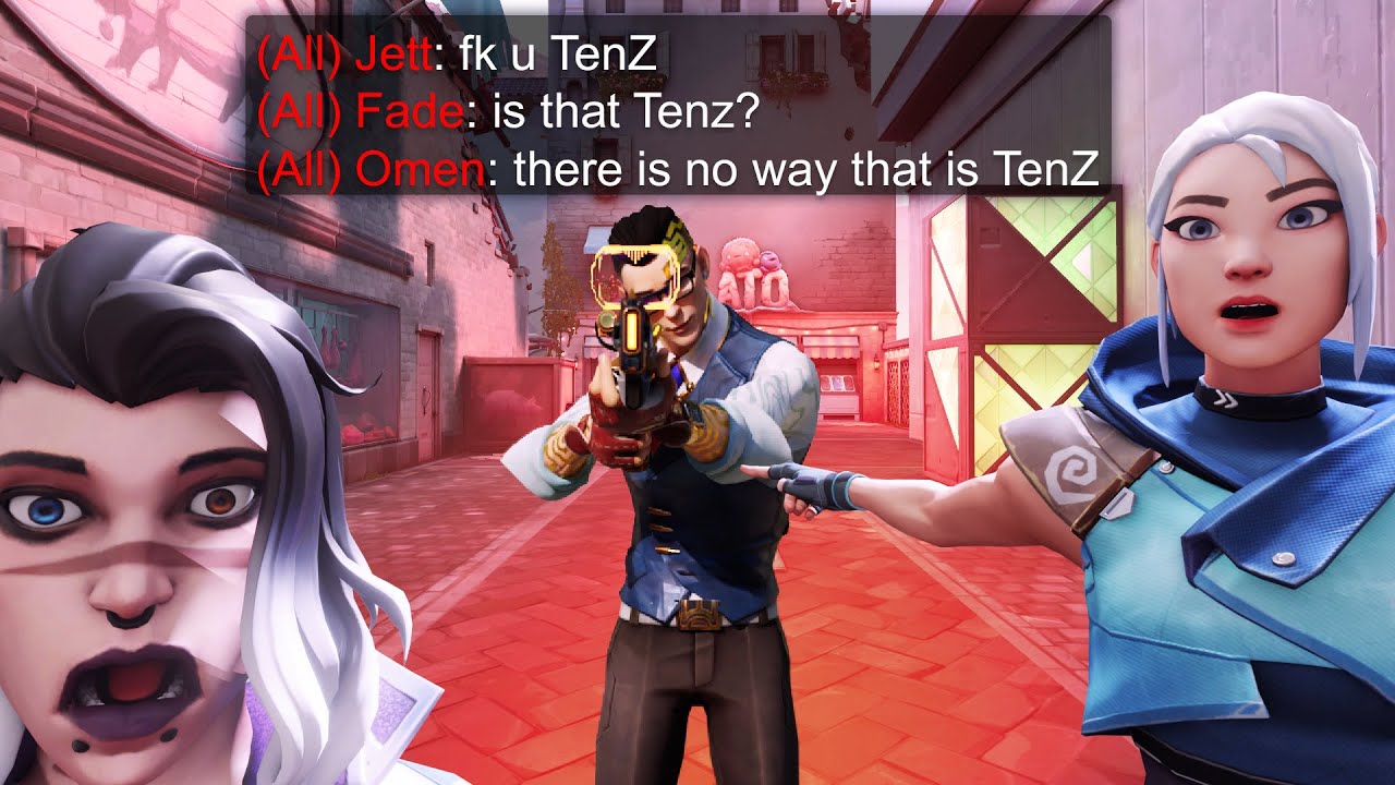 they thought i was TenZ 😈 - YouTube