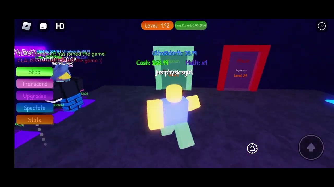 Playing Button Simulator Lea|I like this game - YouTube