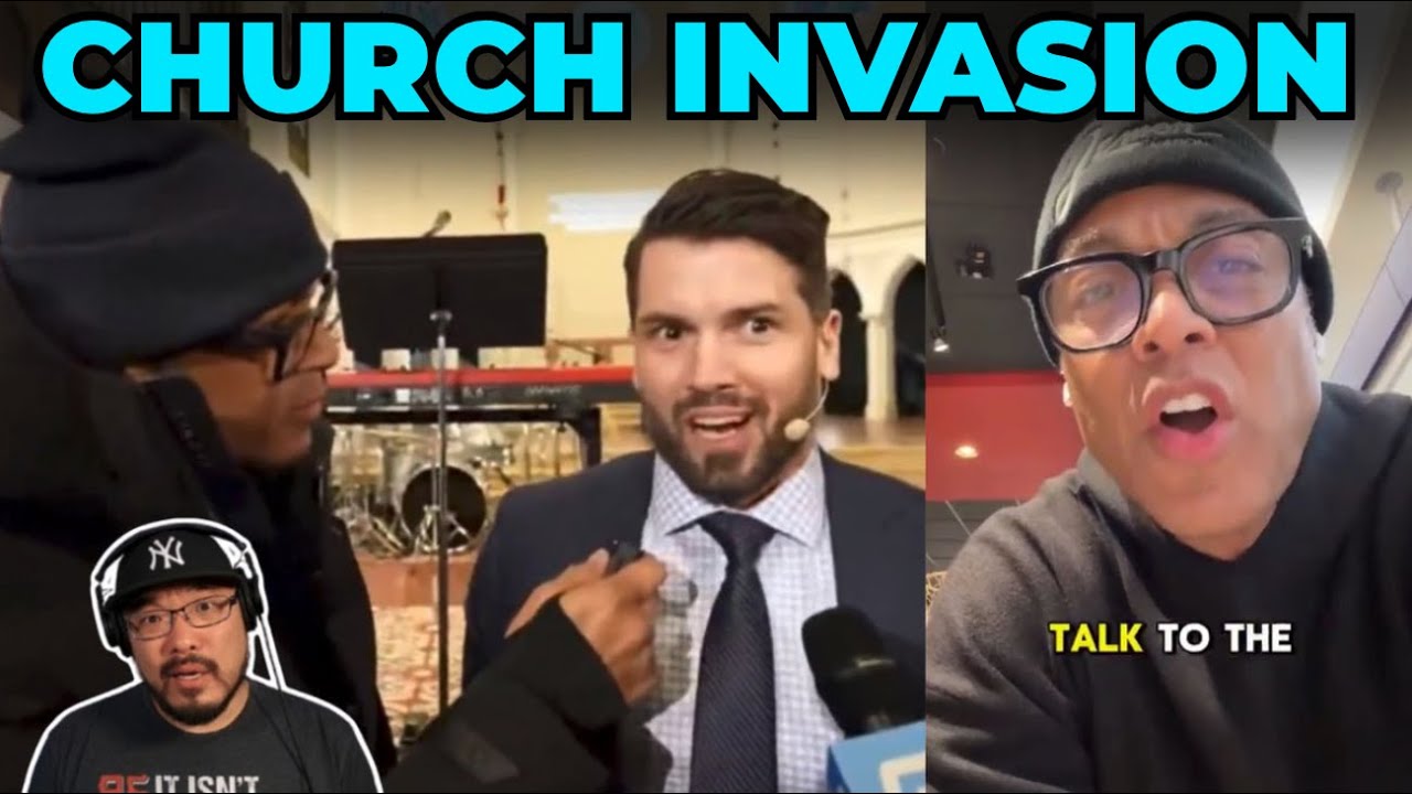 Liberals INVADE Minneapolis Church Over Pastor Working With ICE - YouTube