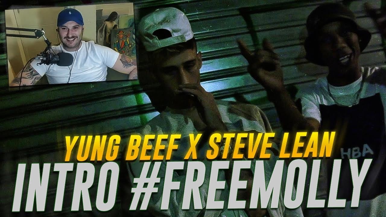REACCION (CLASICO): INTRO #FREEMOLLY - YUNG BEE X STEVE LEAN - YouTube