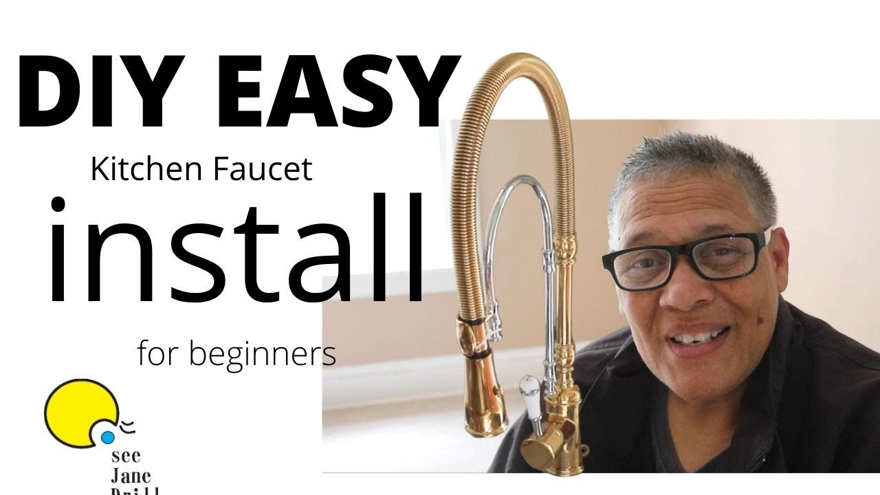 DIY Faucet installs in MINUTES - YouTube