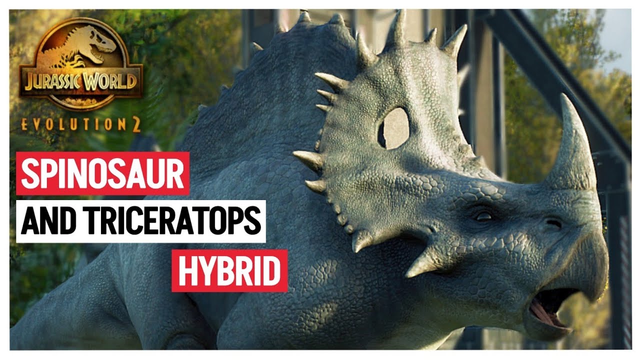 SPINOCERATOPS habitat | Jurassic World Evolution 2 - YouTube