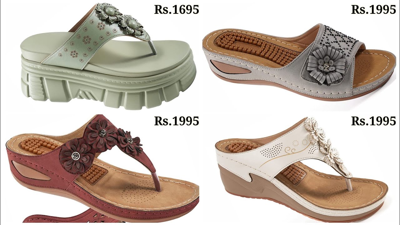 EXTRA SOFT COMFORT FOOTWEAR FOR LADIES | SANDALS SHOES SLIPPERS HIGH ...