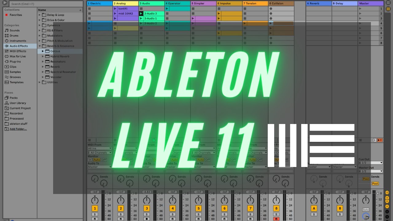 Ableton Live 11 Tutorial Español: Todo Lo Nuevo (Escalas, Comping, Randomizer y más) - YouTube