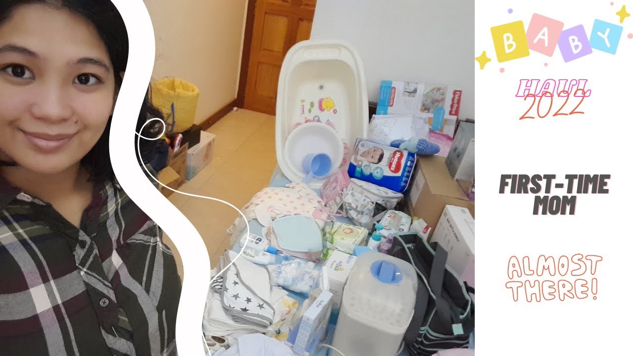 Baby Haul 2022 | First Time Mom | Philippines ft. Mom Card Baby Company ...