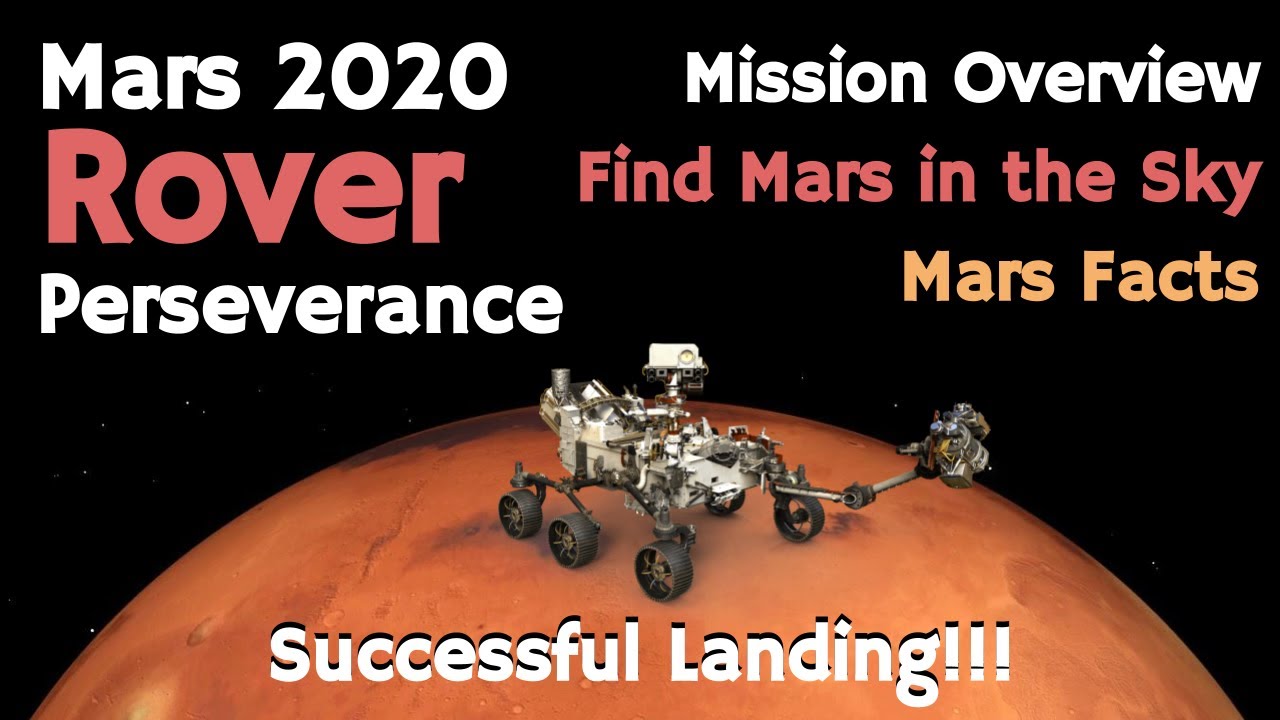 Mars 2020 Perseverance Rover: Mission Overview and finding Mars in the ...