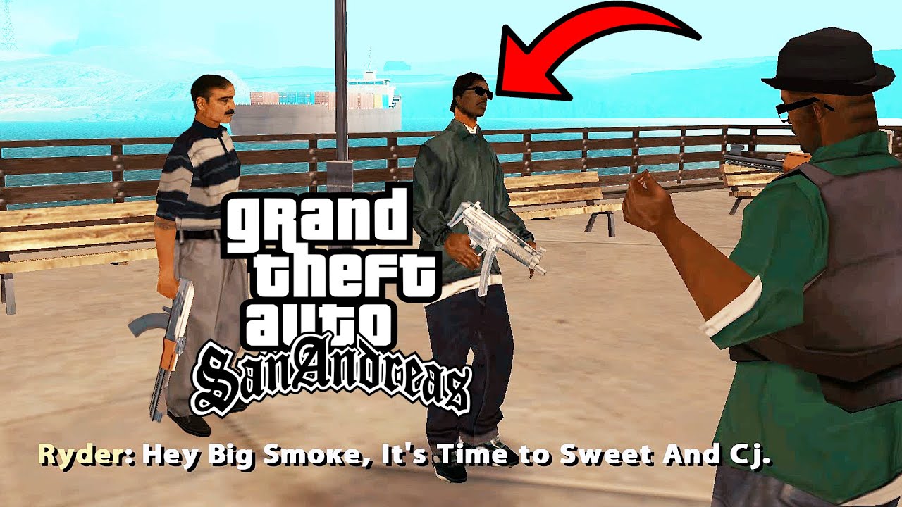 What Happens If Ryder Visits CJ Before The "PIER 69" mission in GTA San ...