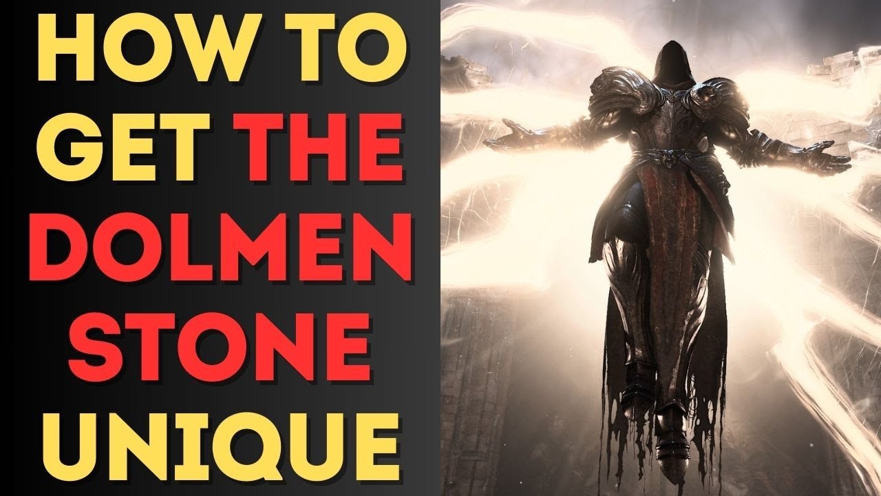 How to Get the Dolmen Stone Unique in Diablo 4 - YouTube