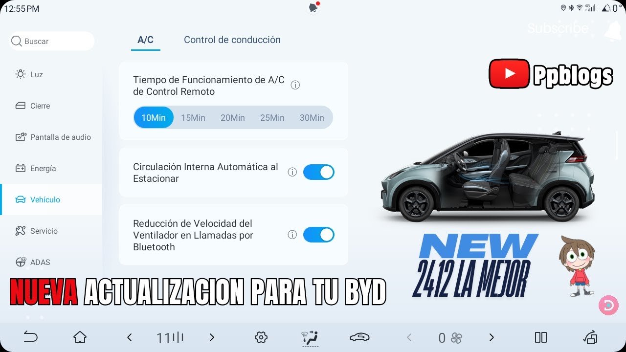 🚀 ¡Nueva Actualización 2412 para BYD! Instalándola en un Dolphin Mini 🔥 ...