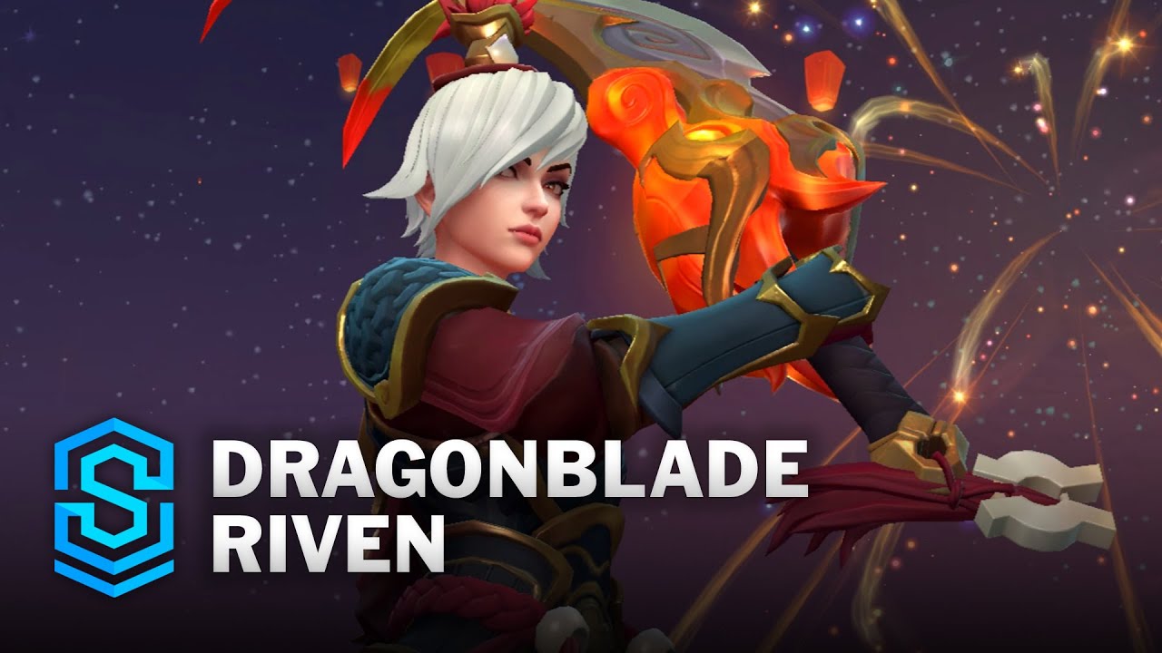 Dragonblade Riven Wild Rift Skin Spotlight - YouTube