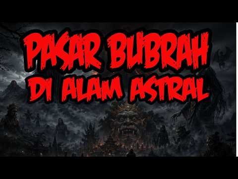 KISAH MBAH MARGONO : MISTERI PASAR BUBRAH DI ALAM GUNUNG ASTRAL - CERITA HOROR KISAH MISTERI
