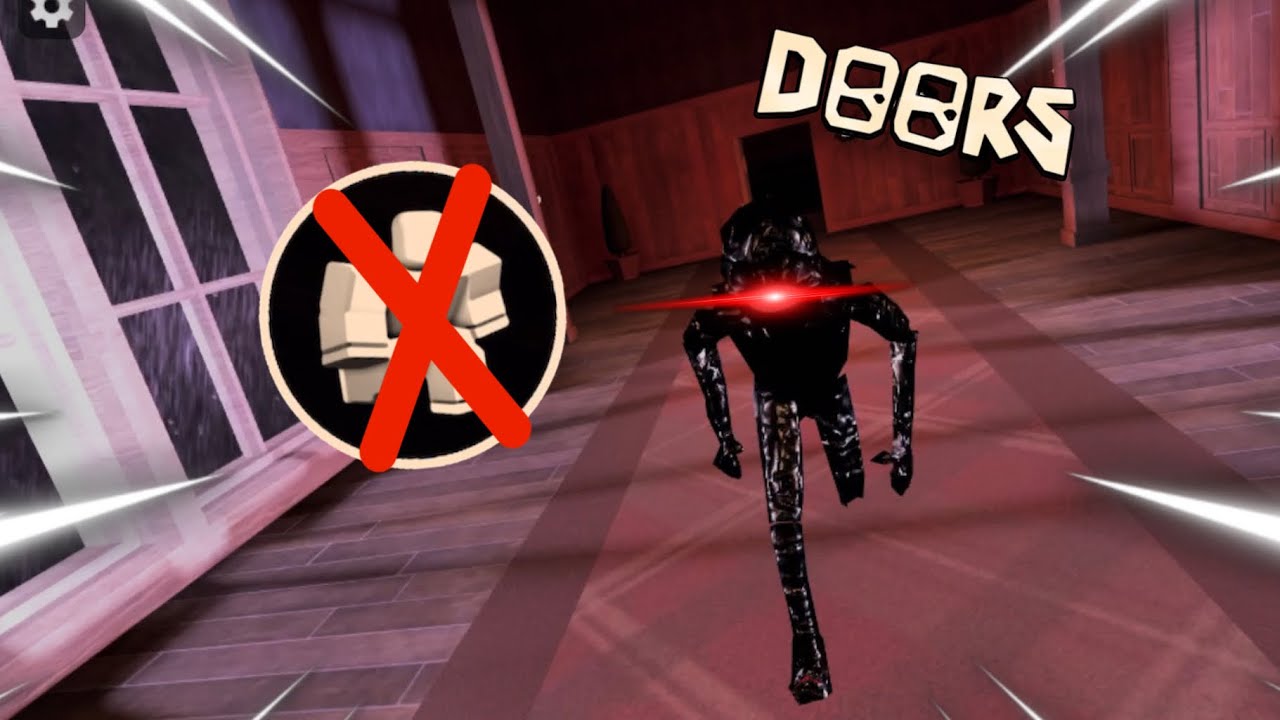 Roblox Doors But WITHOUT Crouch Button ! 👀🚪- Only in Mobile’s - YouTube