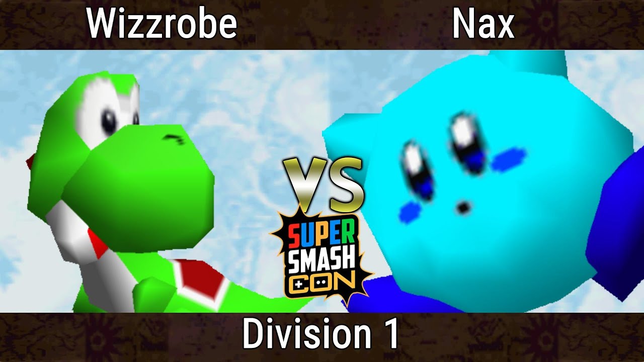 SSC 2023 - Wizzrobe (Yoshi) Vs. Nax (Kirby) Smash Bros - SSB64 - YouTube