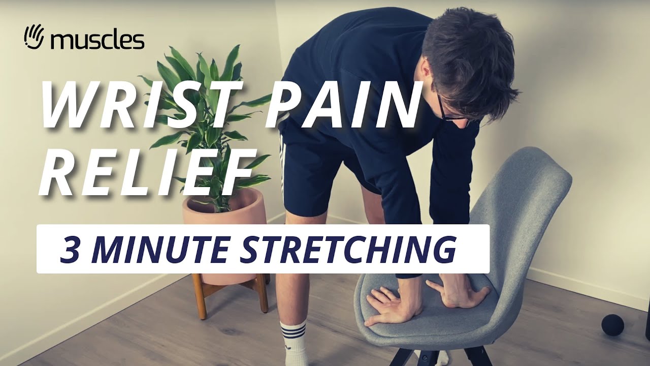 Wrist Pain Relief - 3 Minutes Stretching Routine | Five Muscles - YouTube
