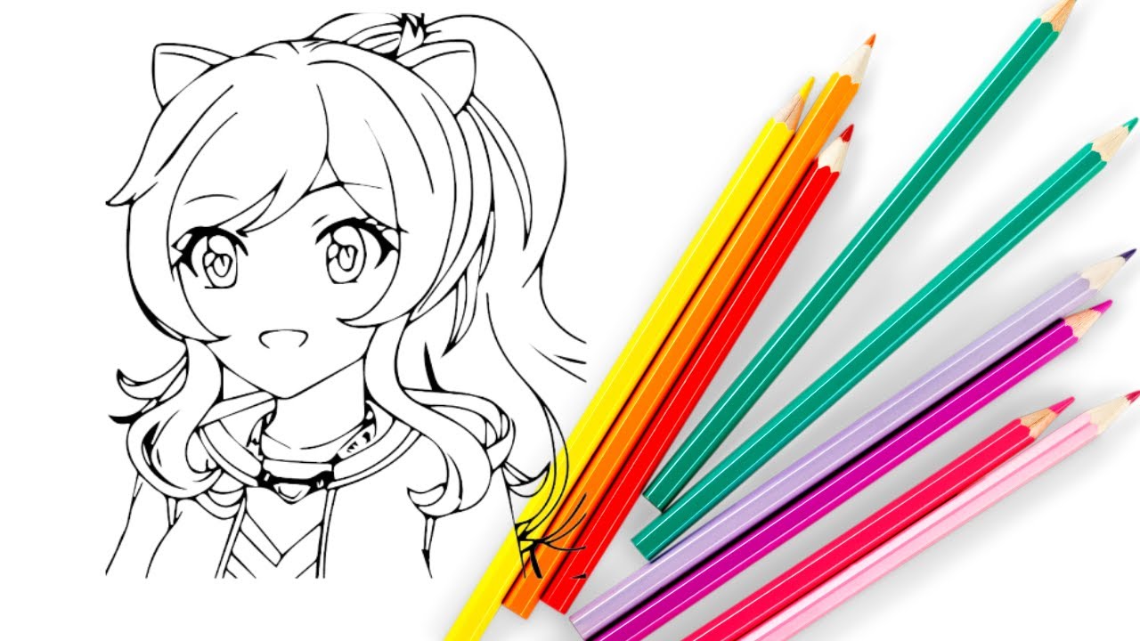 Step-by-Step Aphmau Coloring Blonde Hair - YouTube