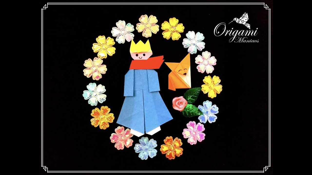 Origami Maniacs 351: Origami Le Petit Prince - YouTube
