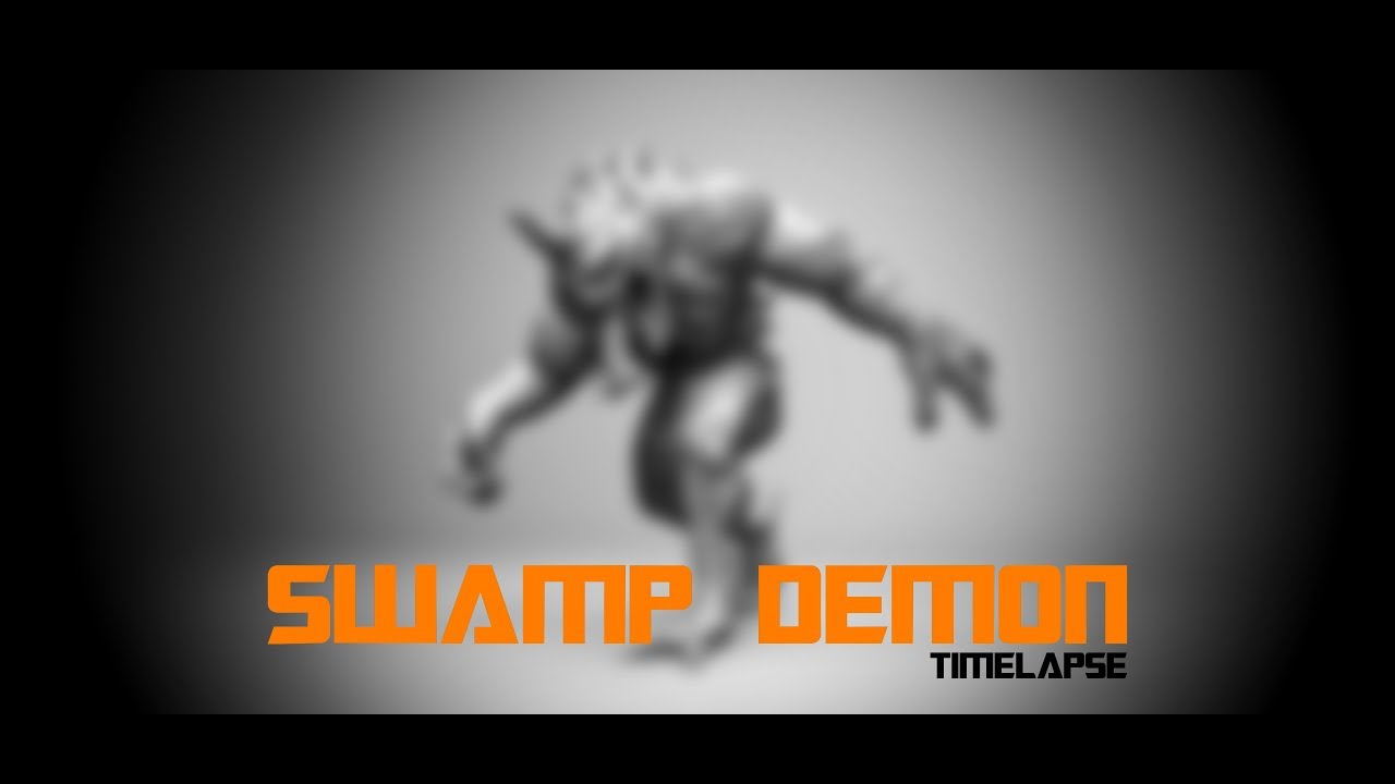 Swamp Demon - Sculpt Timelapse - YouTube