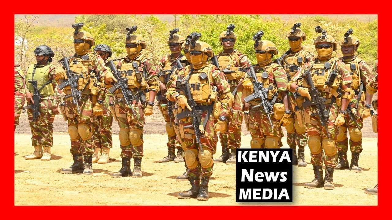 Training Demos at Border Police in Kanyonyoo, Kitui County official ...