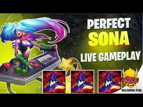 How To Play PERFECT SONA! - Wild Rift HellsDevil Plus Gameplay