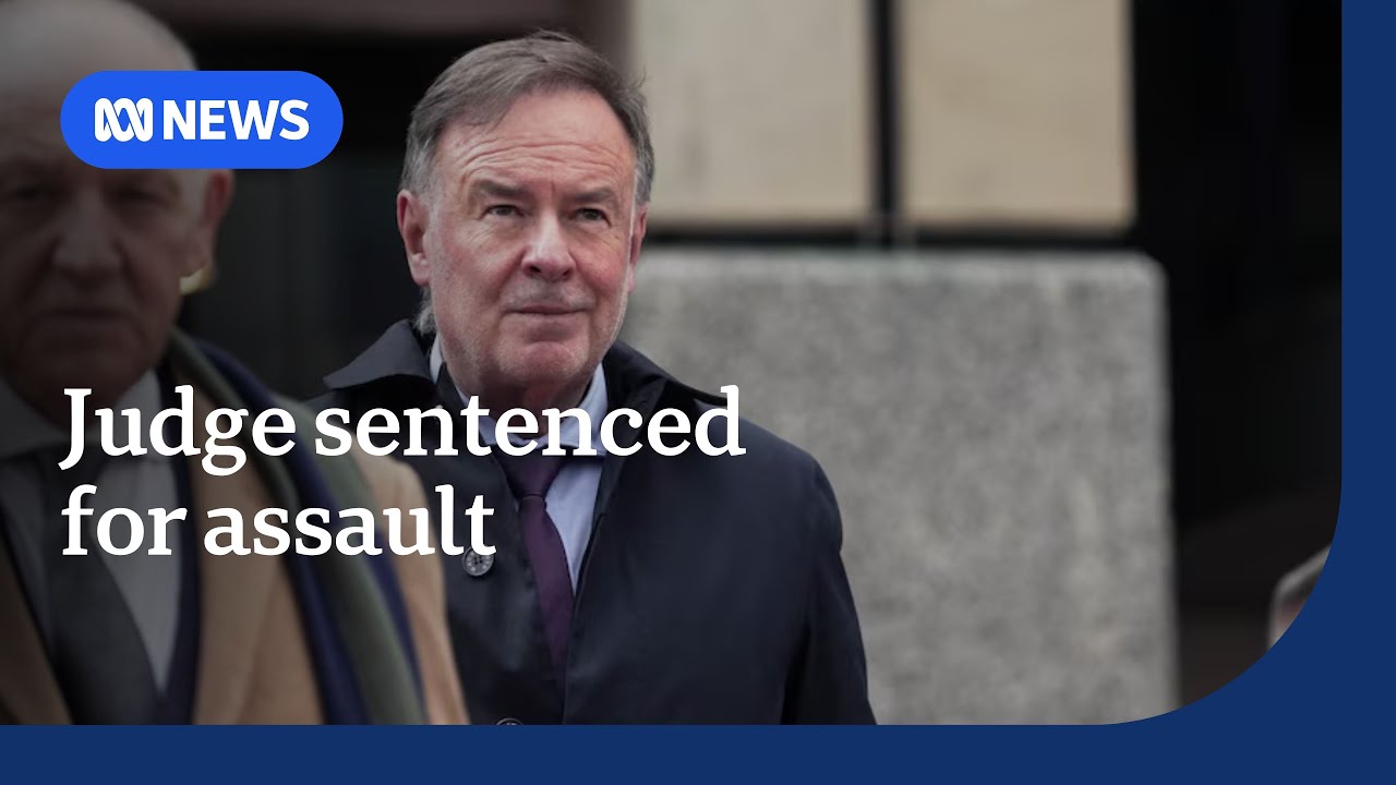 Supreme court judge given community order for assault | ABC News - YouTube