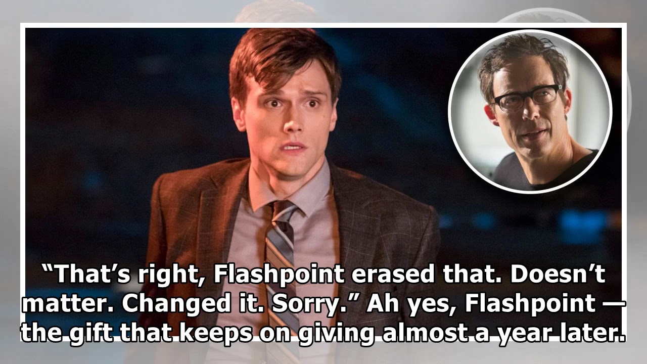 'the flash': about that ralph dibny reference in season 1… - YouTube
