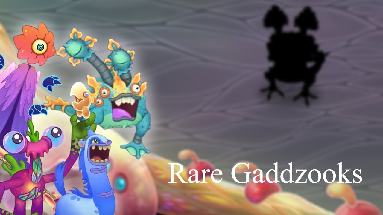 My Singing Monsters: Rare Gaddzooks (FAN MADE) 💎💎👀 - YouTube