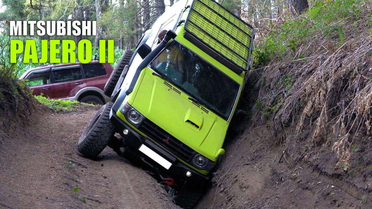 Обзор Pajero II. Подготовка к бездорожью. Заварка моста. Ходовка ...