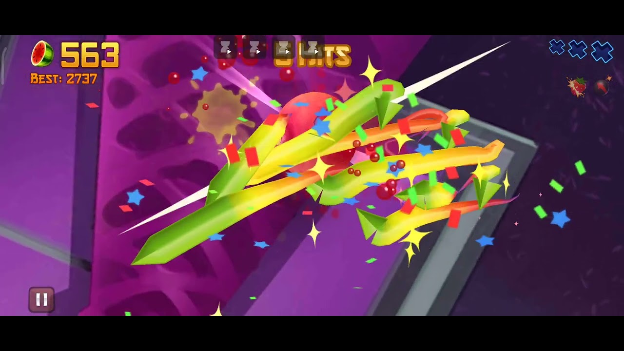 Fruit Ninja | Reaching Level 50 (Grand Master III) - YouTube