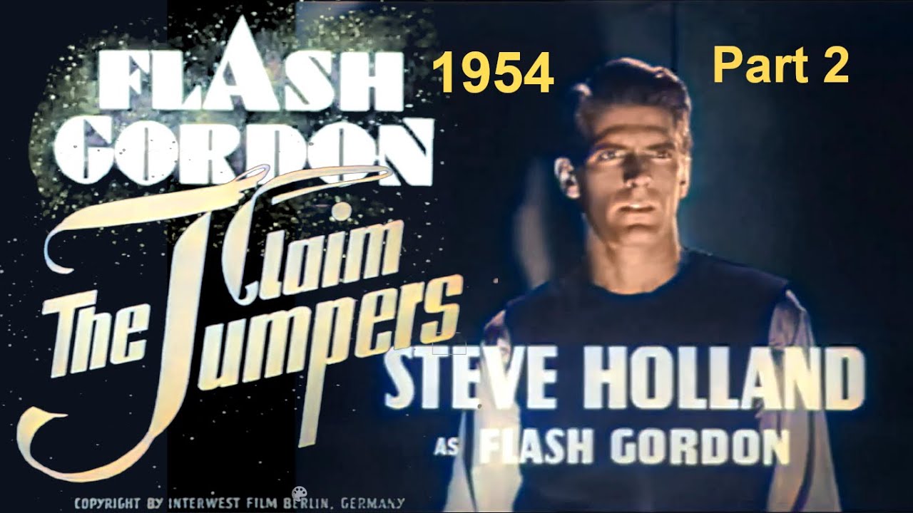 Flash Gordon (1954) TV series in colour! The Claim Jumpers, Part 2, Steve Holland & Irene ...