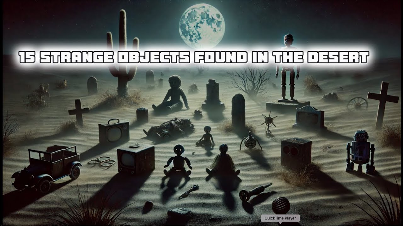 15 STRANGE Objects Found in the Desert - YouTube