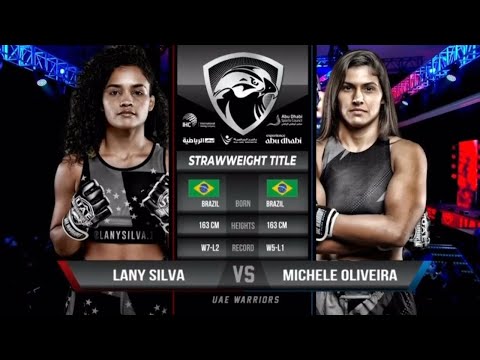 UAE WARRIORS 65 - 🇧🇷 MICHELLE OLIVEIRA 🇧🇷 LANY SILVA 