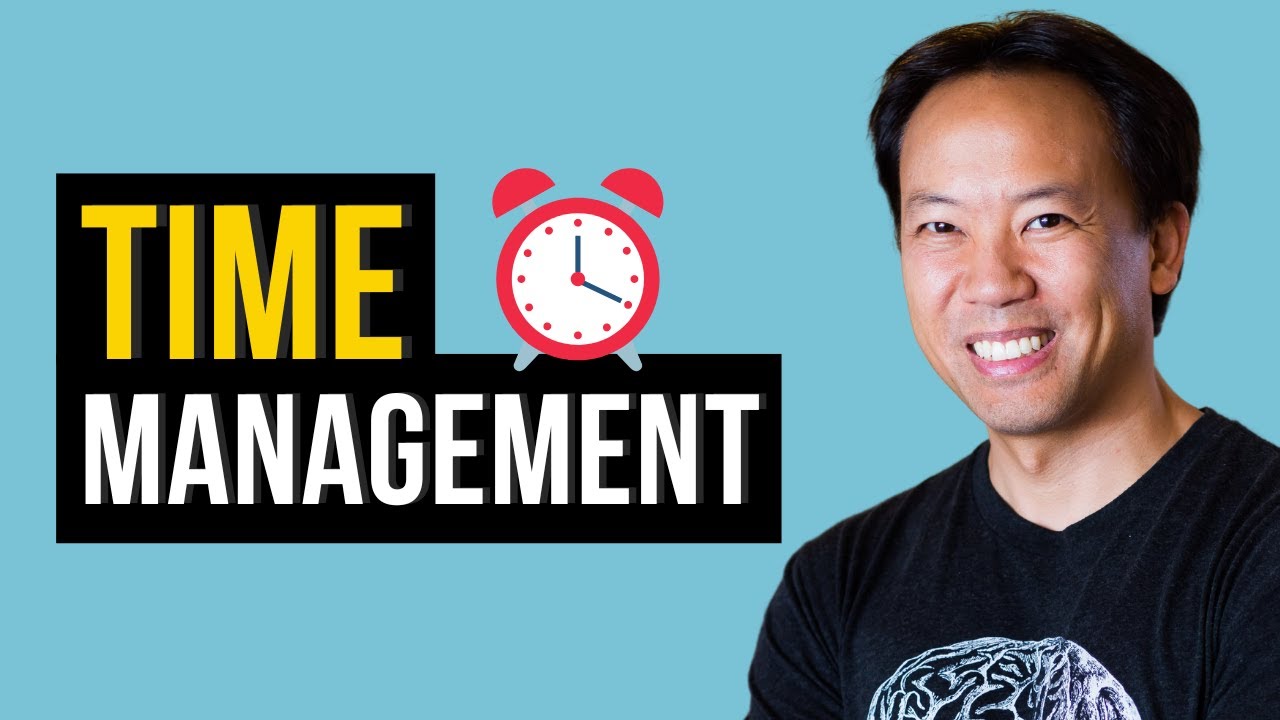 How I Manage My Time | Time Management Tips by Jim Kwik - YouTube